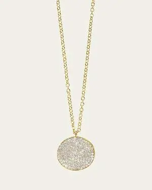 Ippolita 18k Gold Flower Pendant Necklace - Diamond