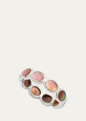 Ippolita All-around Tiny Ovals Ring - Brown Shell
