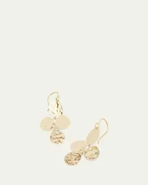 Ippolita 18k Small Crinkle Cascade Earrings