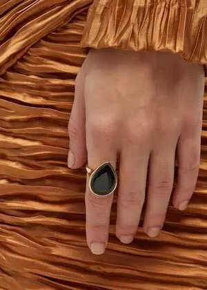 Ippolita 18k Polished Rock Candy Medium Teardrop Ring