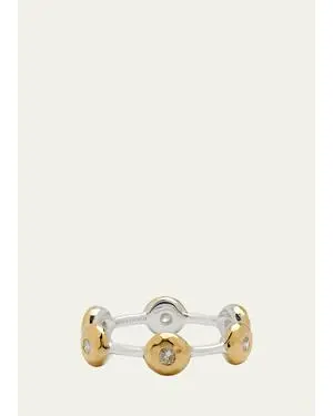 Ippolita Chimera Stardust Paparazzi Bezel Station Stack Ring
