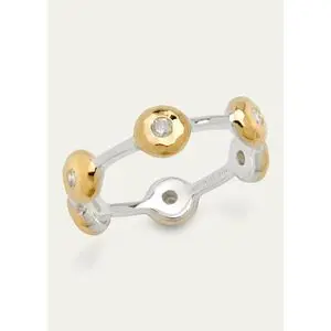 Ippolita Chimera Stardust Paparazzi Bezel Station Stack Ring