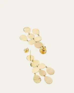 Ippolita 18k Small Crinkle Chandelier Earrings