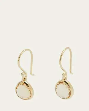 Ippolita 18k Gold Rock Candy Teardrop Earrings - Orange Citrine