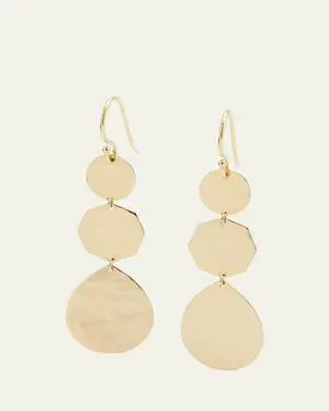 Ippolita Small Crinkle Crazy 8's Earrings - Gold