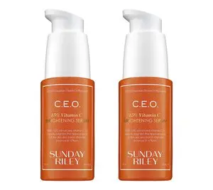 Sunday Riley Ceo Vitamin C Brightening Serum Duo - One-color