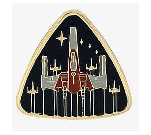 STAR WARS The Rise Of Skywalker X-wing Badge Enamel Pin - One-color