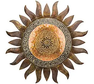 REGAL ART & GIFT Gold Sun Wall Decor 36 - One-color