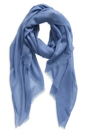 Vince Lightweight Cashmere Scarf Azure Gem
