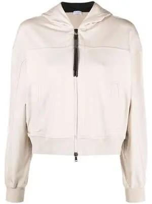 Brunello Cucinelli Zip-fastening Hooded Sweatshirt