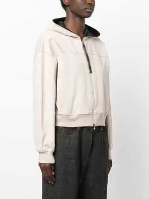 Brunello Cucinelli Zip-fastening Hooded Sweatshirt