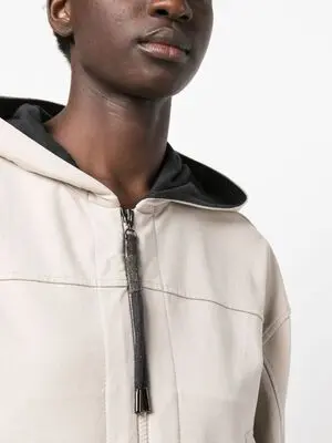 Brunello Cucinelli Zip-fastening Hooded Sweatshirt