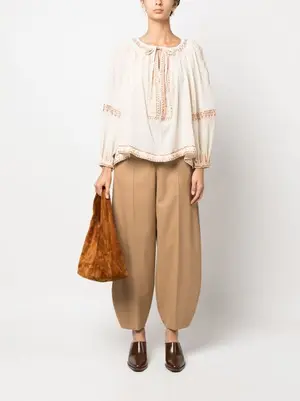 Isabel Marant Étoile Clive Sequin-embellished Blouse