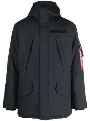 Alpha Industries Logo-tag Hooded Jacket