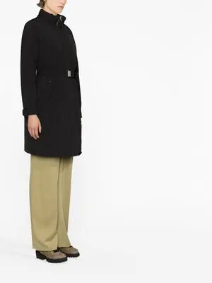 Woolrich Hooded Belted Padded Coat