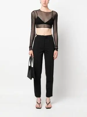 NENSI DOJAKA Cut-out Slim-fit Trousers