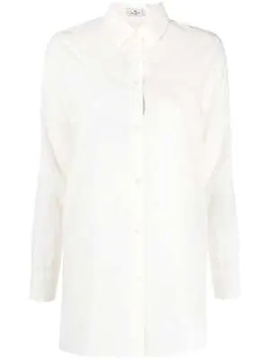 Etro Long-sleeve Shirt - Neutrals
