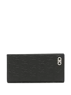 FERRAGAMO Logo-embossed Folding Wallet