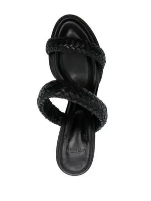 ALEXANDRE BIRMAN Alessia 90 Leather Sandals