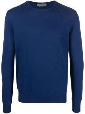 Corneliani Long-sleeved Cotton Sweatshirt