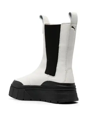 PUMA Maze Stack Chelsea Boots - White