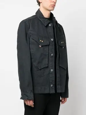 OBJECTS IV LIFE Button-up Cotton Jacket