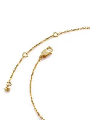 Monica Vinader 18kt Vermeil Alphabet Y Necklace - Gold