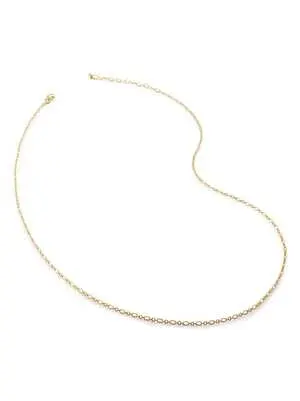 Monica Vinader 18kt Vermeil Woven Chain Necklace - Gold