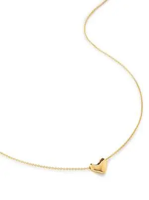 Monica Vinader Monica Vinader Gold-Tone Heart Pendant Necklace Gold