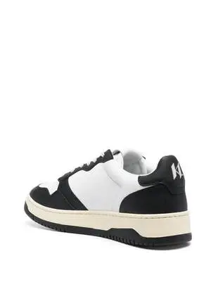 Karl Lagerfeld Panelled Low-top Sneakers - White