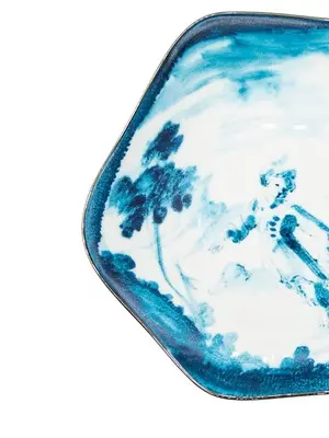SELETTI X Diesel Living Fiorentino Dessert Plate - Blue