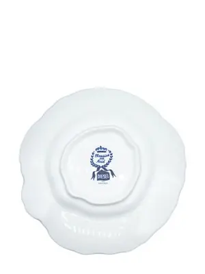 SELETTI X Diesel Living Delf Rose Plate - Blue
