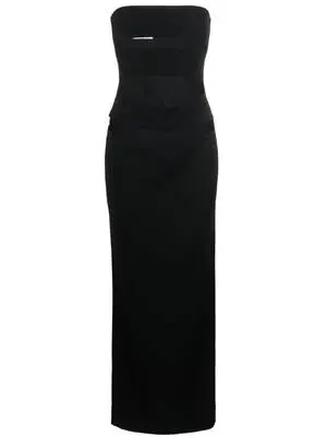 MONOT Cut-out Strapless Gown