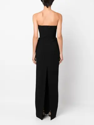 MONOT Cut-out Strapless Gown