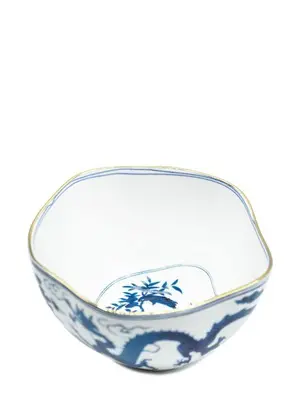 SELETTI X Diesel Living Dragon Bowl - White