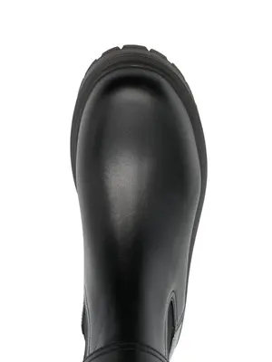Valentino Garavani Stud-embellished Leather Boots