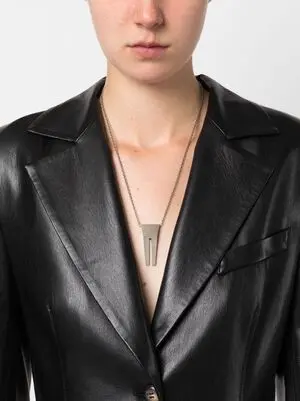 Rick Owens Open-trunk Pendant Necklace