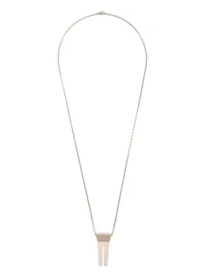 Rick Owens Open-trunk Pendant Necklace
