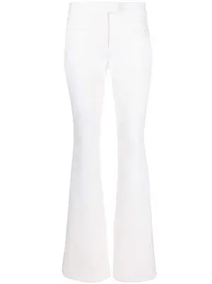 COURREGES Crepe-texture Bootcut Trousers