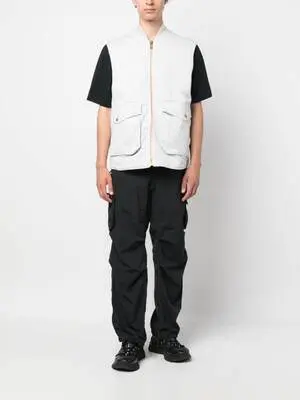 OBJECTS IV LIFE Cargo Cotton Gilet - Grey