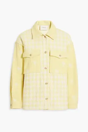 SUMMERY COPENHAGEN Hannah Houndstooth Cottonjacquard Jacket