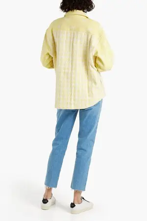 SUMMERY COPENHAGEN Hannah Houndstooth Cottonjacquard Jacket