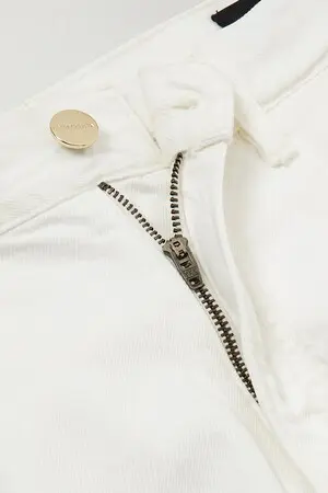 GOLDSIGN Net Sustain The Edgar Pleated High-rise Wide-leg Jeans