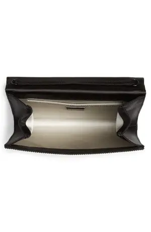 Judith Leiber Fizzoni Beaded Clutch - Ebonized Jet