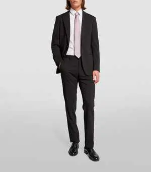 Giorgio Armani Wool Two-piece Suit - Black
