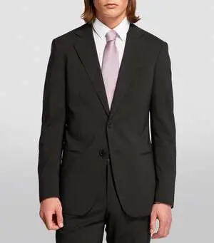 Giorgio Armani Wool Two-piece Suit - Black