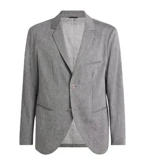 Giorgio Armani Single-breasted Blazer Grey