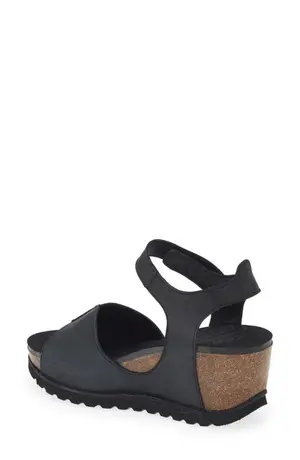 ON FOOT Samoa 310 Wedge Sandal - Black