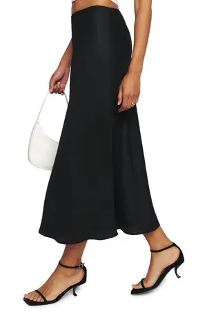 REFORMATION Layla Linen Skirt