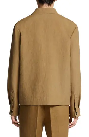 Zegna Linen Chore Jacket